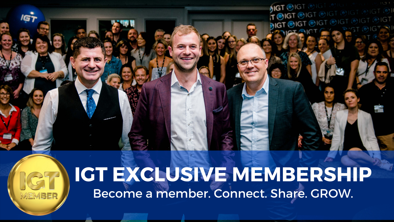Become an IGT Exclusive Member